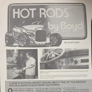 Blog | Hot Rods By Boyd | The legacy of Boyd Coddington